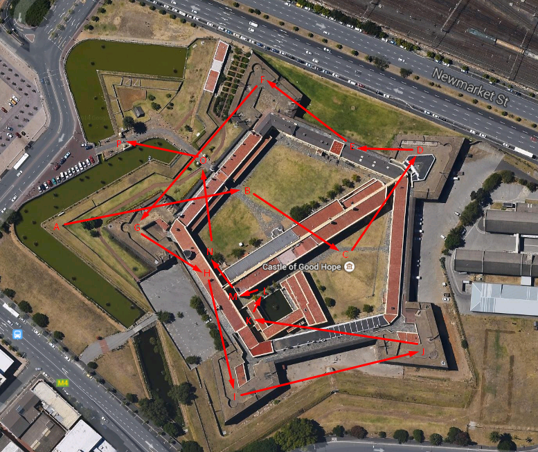 Virtual Tour – Castle of Good Hope, Cape Town | ECHOs By Erik